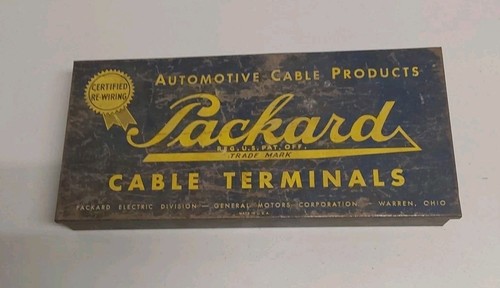 Packard Electric Division Automotive Cable Terminals Metal Box - Empty ...