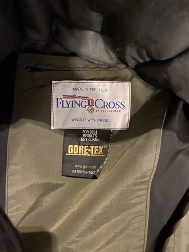 Flying Cross By Fechheimer Gore Tex Thinsulate Duty Jacket Size Large ...
