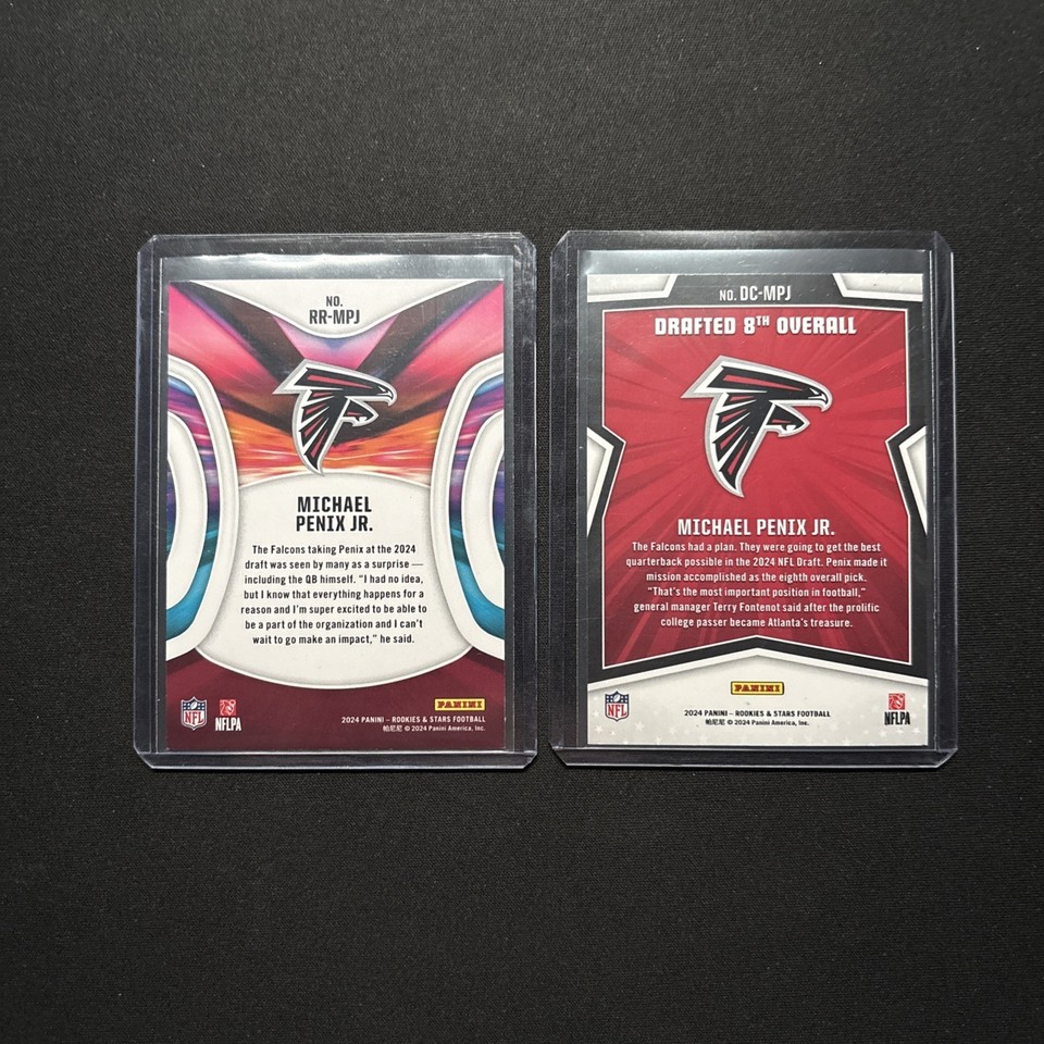 2024 Panini Rookies & Stars Michael Penix Jr Rookie Rush #RR-MPJ ...