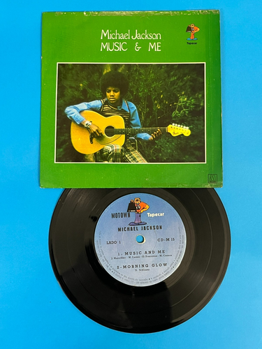 SCARCE 7" EP 33 MICHAEL JACKSON MUSIC & ME WITH HARD PICTURE SLEEVE ...