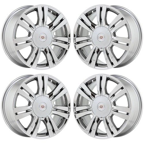 18" Cadillac SRX Bright Chrome wheels rims Factory OEM set 4664 | eBay