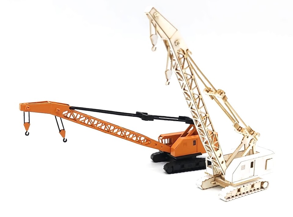 N/1:150 Scale Model Crawler Crane Kit Construction Equipment Miniature ...