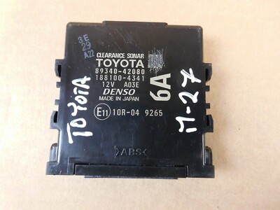 Toyota RAV4 V MK5 control unit module HYBRID sonar 89340-42080 | eBay