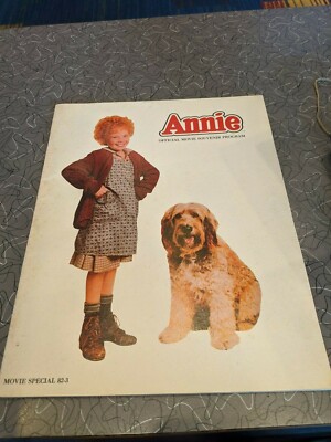 Vintage 'Annie' Movie Program Book *1982 | eBay