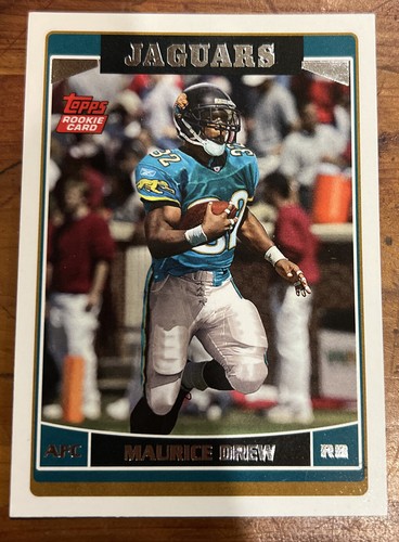 2006 Topps Maurice Jones Drew ROOKIE Card #377 Jacksonville Jaguars ...