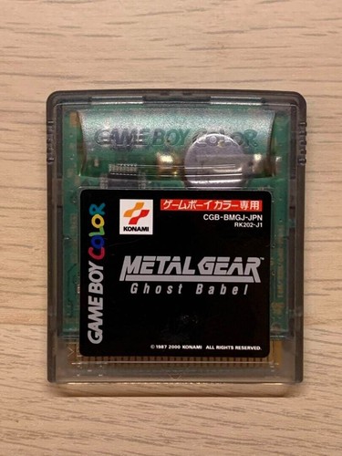 GameBoy Color Metal Gear Solid Stealth Video game software Japanese ver ...
