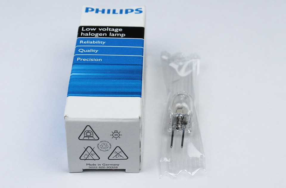 PHILIPS PROJECTION LAMP TYPE 7388 ESB M30 6V20W G4 6V 20W bulb halogen ...