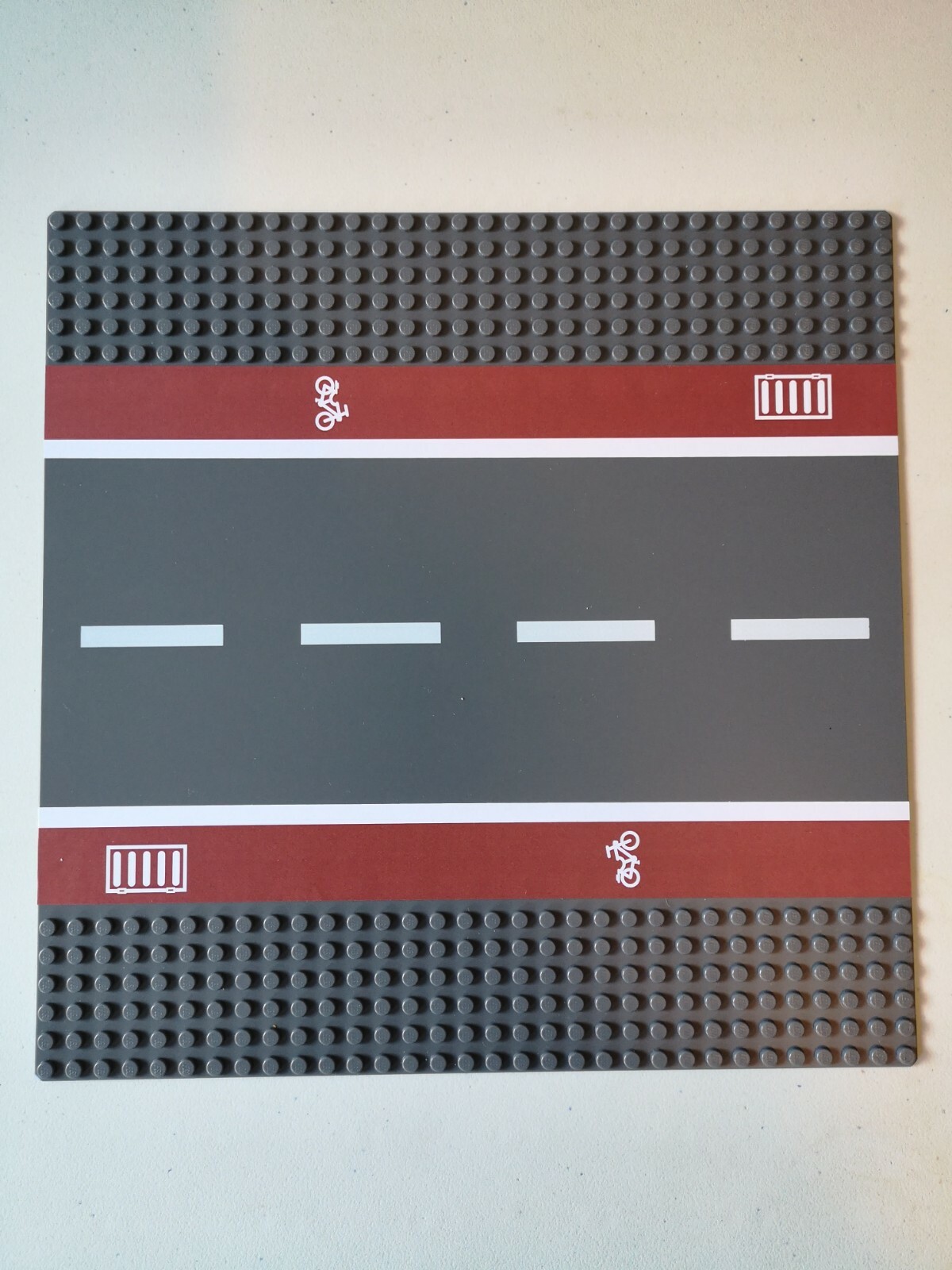 Cycle Lanes for Lego City Road Plates 60236 60237 (Self Adhesive) - T ...