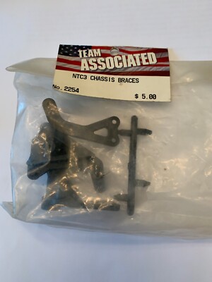 TEAM ASSOCIATED NTC3 CHASSIS BRACE SET / # 2254 | eBay