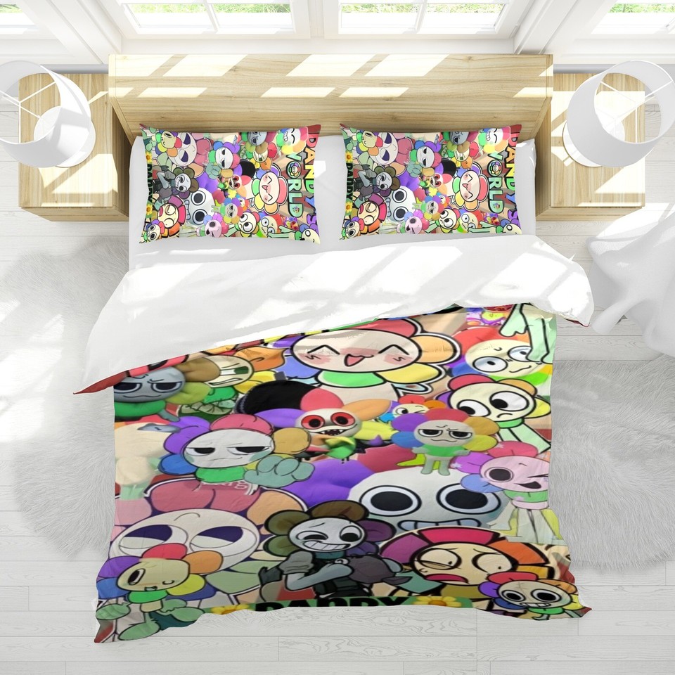 3Pcs Bedding Sets Dandy's World Duvet Cover Sets All Season for Kids ...