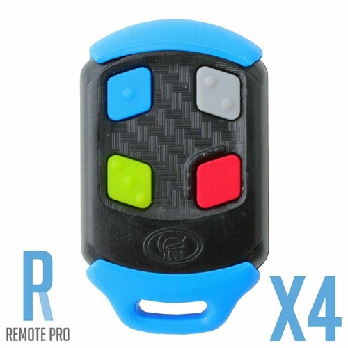 4 x Centsys/Centurion Genuine NOVA Blue Gate/Garage Remote D2/D3/D5/A10 ...