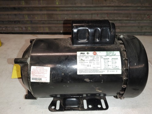 SPX Stone/Fenner AC Motor KMC17 1633-BC 2HP 3450 RPM 1PH Lift Auto ...