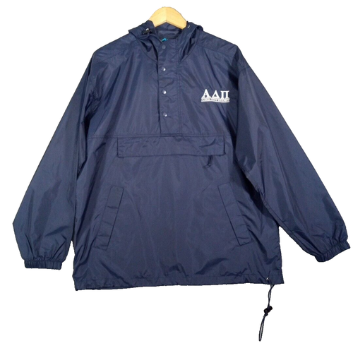 Tri Mountain Wind Breaker Men's M Blue Rain Jacket Hooded FSU Alpha ...