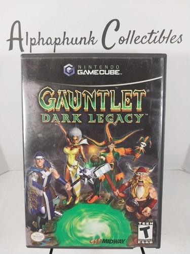 Gauntlet Dark Legacy (Nintendo GameCube, 2001) Black Label w/ Insert ...