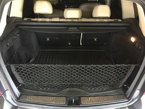 Rear Trunk Floor + Envelope Style Cargo Nets for MERCEDES-BENZ GLK 2009 ...