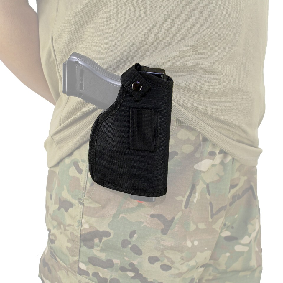 Concealed Carry IWB OWB Gun Holster Fits Gun with Flashlight Laser ...
