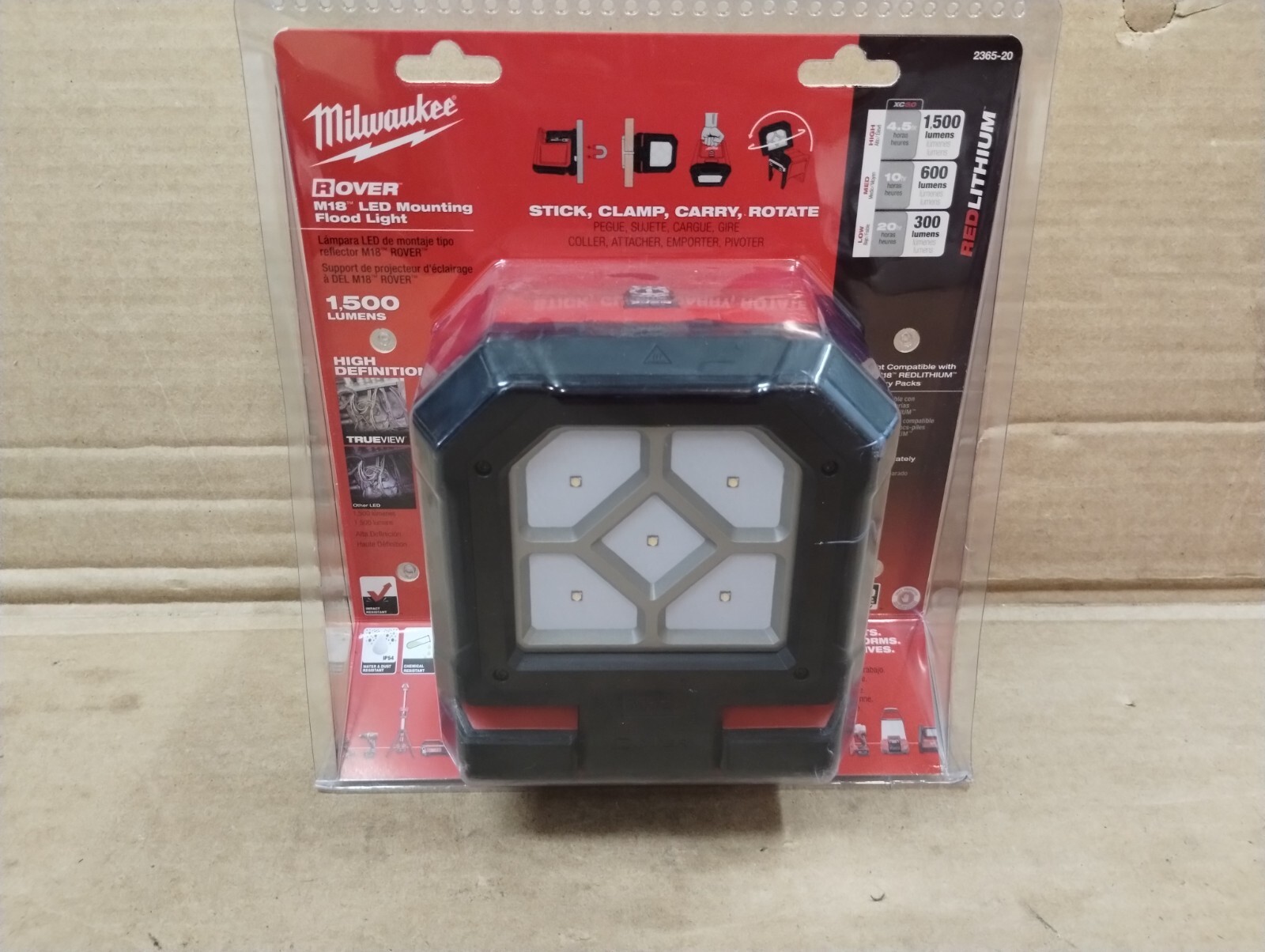 Milwaukee M18 Rover Mounting Flood Light (2365-20) for sale online | eBay