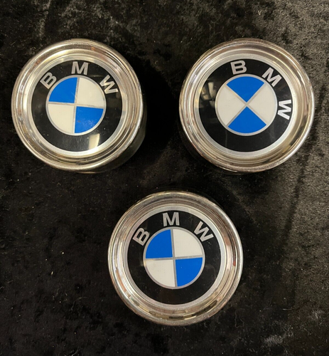 BMW 3 Wheel Center Caps for "old" 2002-E10 E21 E30 OEM NOS | eBay
