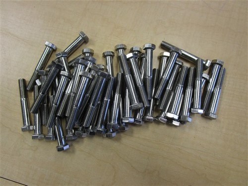 AVALON & TAHOE STAINLESS STEEL HCS BOLT 3/8-16 X 2 1/2 SET OF (50 ...