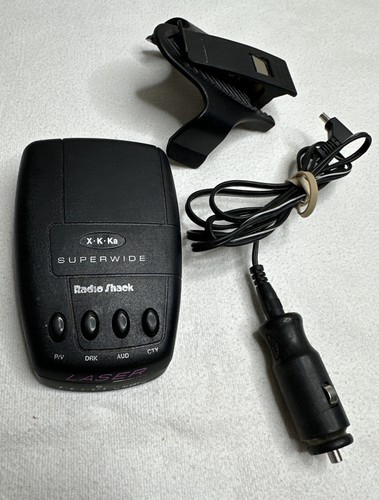 Radio Shack Superwide Laser Radar Detector X•K•Ka Cat. No. 22 1647 ...