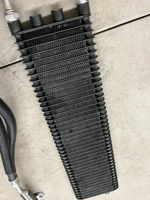 2006-2013 CHEVY CORVETTE Z06 7.0L LS7 ENGINE OIL COOLER UNIT with lines ...