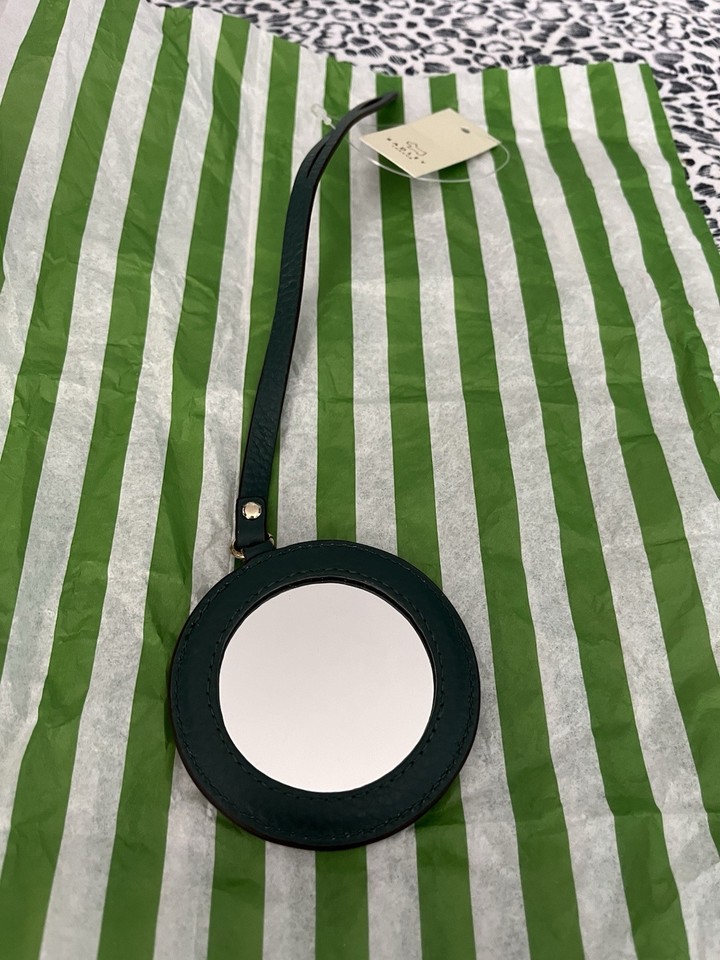 Radley London Radley Green Leather Mirror Bag Charm Keyring Rrp£29 New ...