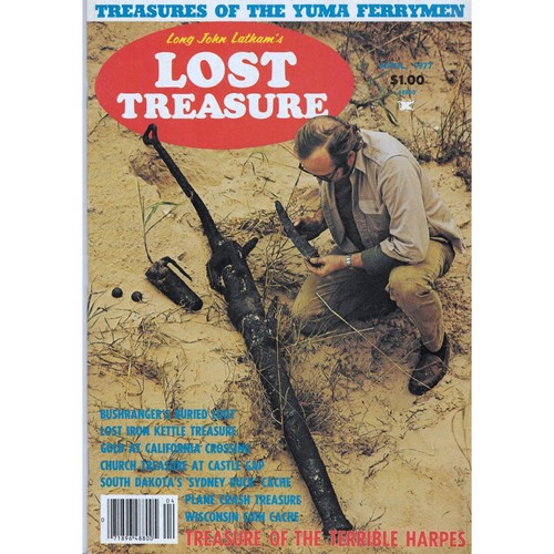 Long John Lathams Lost Treasure Magazine Lost Mines, Buried, Sunken Apr ...