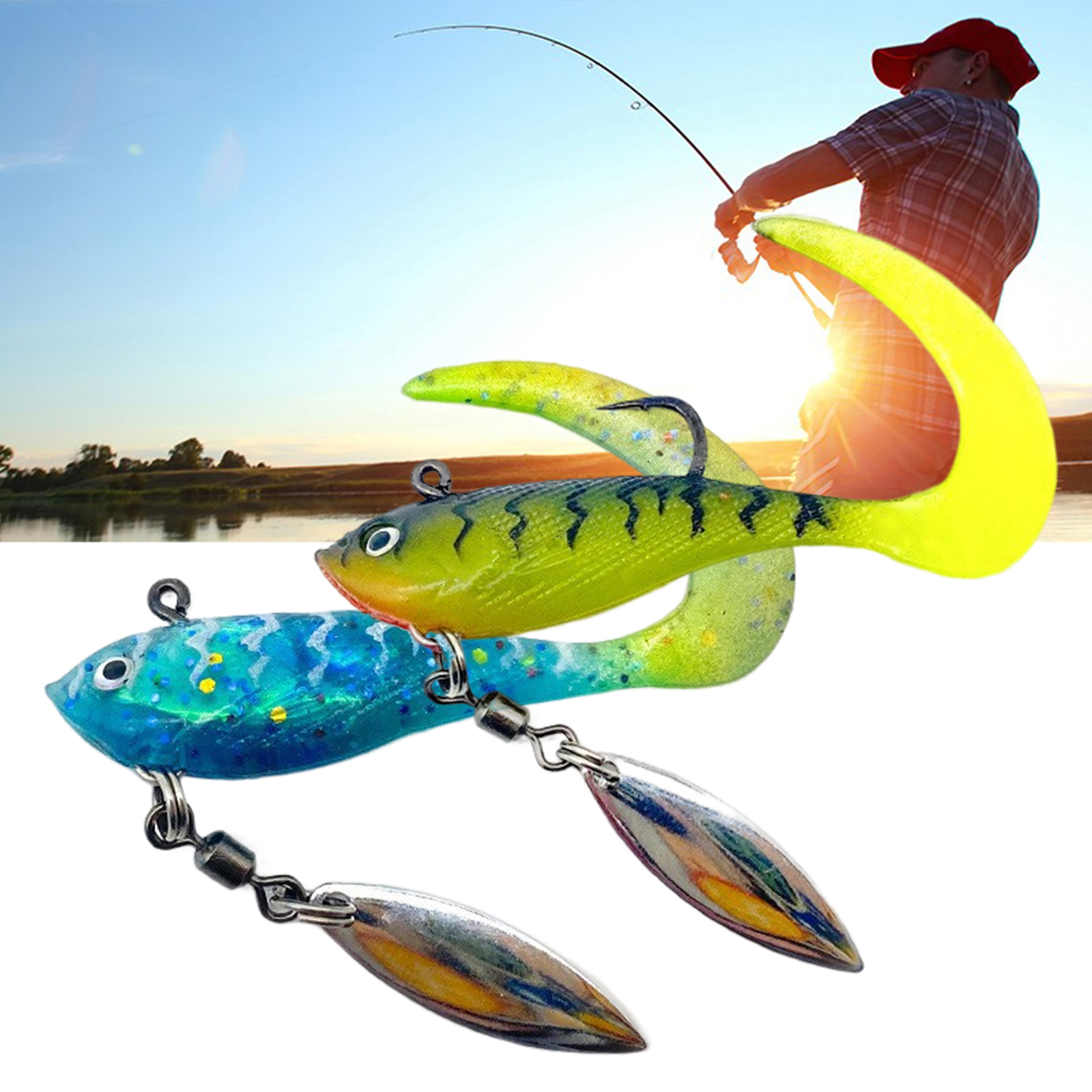 7g/6cm Fake Lure All Water Application Improve Fishing Rate Saltwater ...