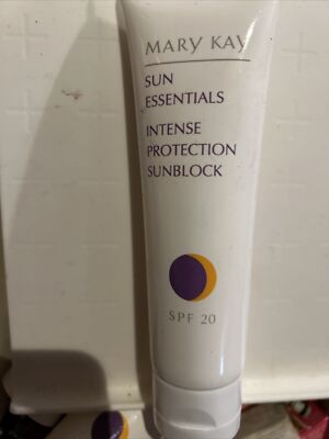 New Mary Kay Sun Essentials Intense Sensible Protection Sunblock SPF 20 ...