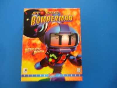 Atomic Bomberman Multiplayer Mayhem PC CD-ROM NEW Sealed 1997 Win 95 ...