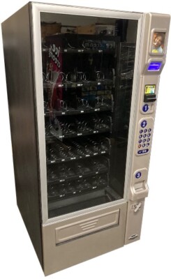 Crane National 180 Merchant 4 Snack Vending Machine Refurbished FREE ...
