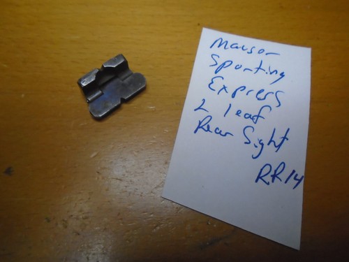 Mauser Sporting Express Folding 2 Leaf Rear Sight | eBay