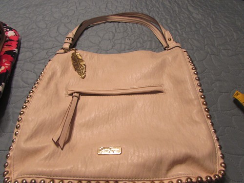 lot of 2 purse/ bags,jessica simpson purse /bag pink 12x14x5 ,merona | eBay