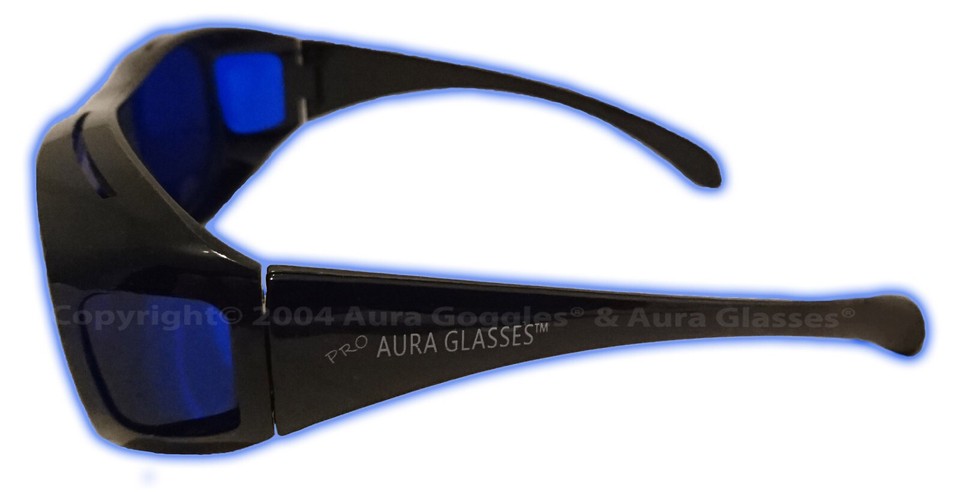OFFICIAL DICYANIN PRO AURA GLASSES ghost goggles evp qi hunting reiki ...