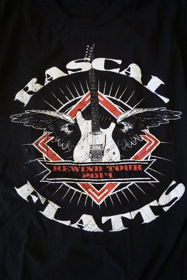 rascal flatts t shirt, 2014 Rewind Tour, Men’s Medium | eBay