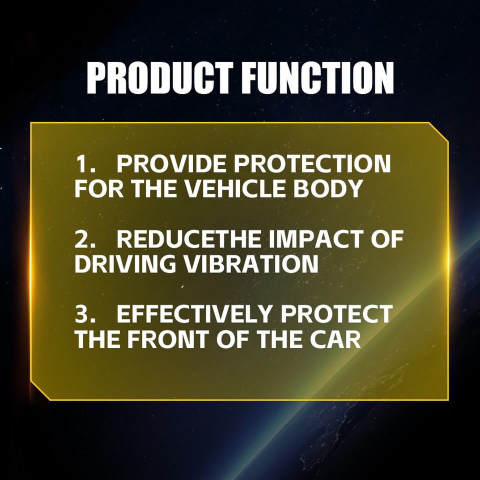 Set of 2 Fender Supports Front Driver & Passenger Side Left Right for ...