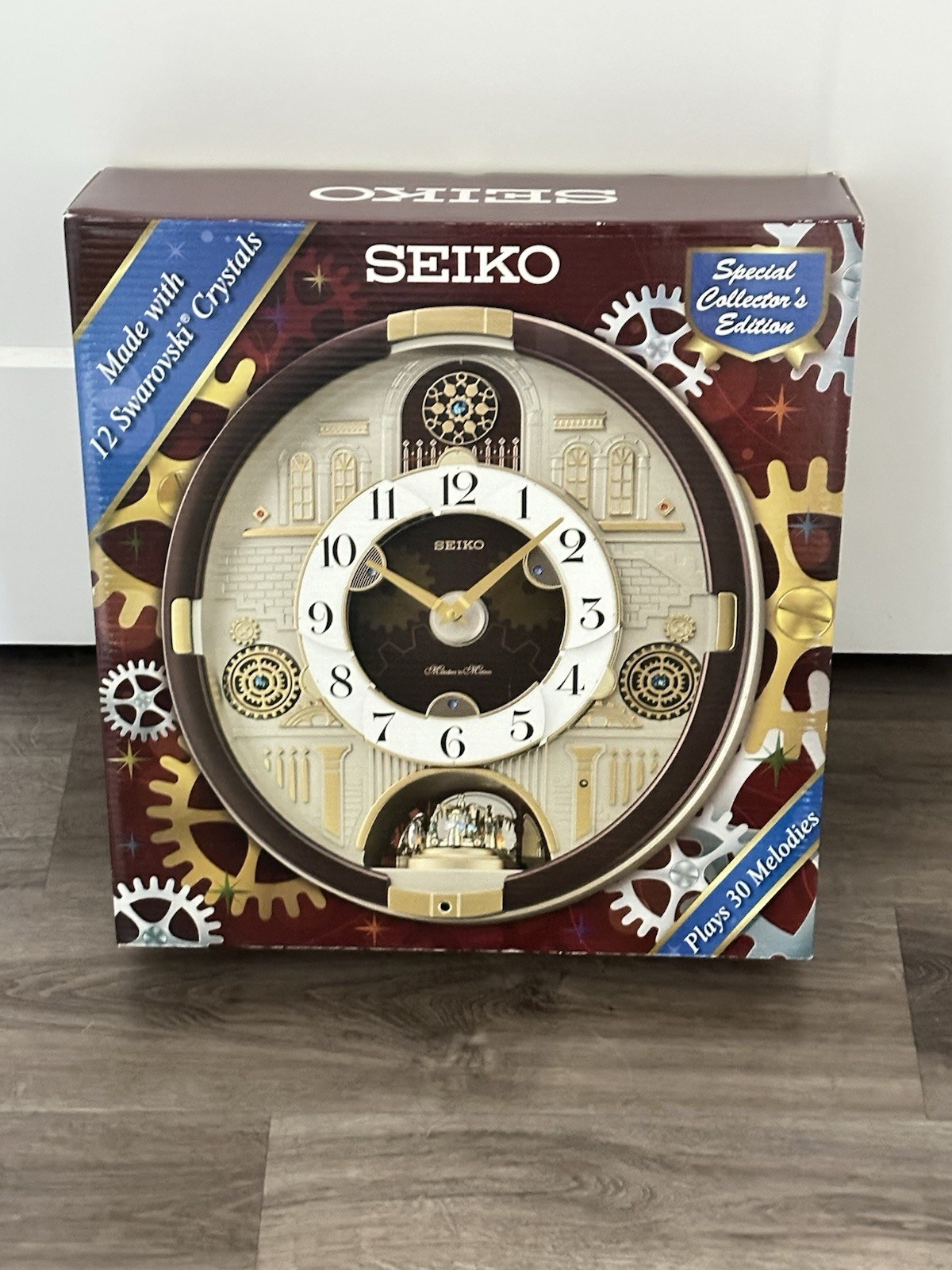 Seiko QXM377BR Melodies Motion Wall Clock for sale online | eBay
