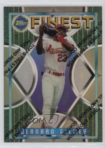 1995 Topps Finest Refractor Bernard Gilkey #318 | eBay
