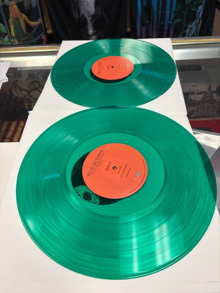 Blue October Spinning The Truth #2 2x LP 2023 GREEN vinyl EX UpDown 759707230516| eBay