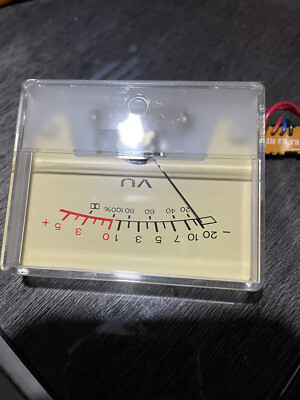 Hitachi D-980 tape player VU meter. | eBay