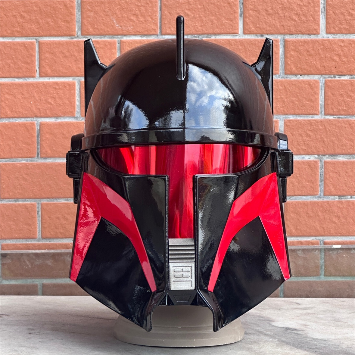 Star Wars Mandalorian Moff Gideon Headgear Full Face Mask Cosplay Prop ...