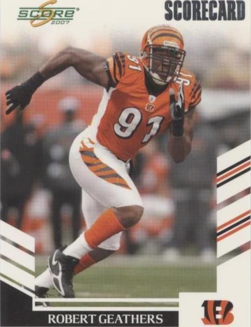 2007 Score - Robert Geathers #190 Scorecard /750 for sale online | eBay