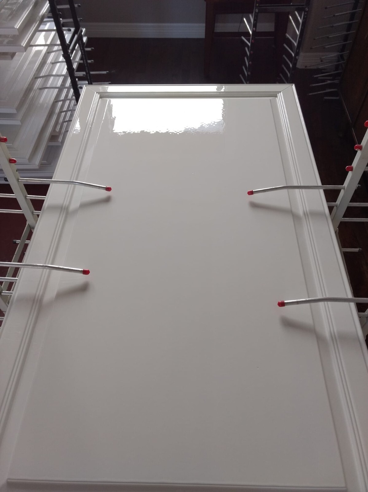 Rotating Spray & 30 Door Dry Rack (Paint & Store 30-Cabinet Doors On ...