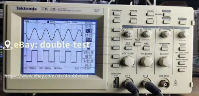 Tektronix TDS220 100 MHz 2 Channel Digital Oscilloscope/dou | eBay