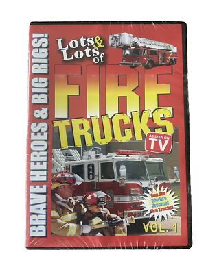 Lots and Lots of Fire Trucks Vol 1 DVD Brave Heros And Big Rigs! As ...