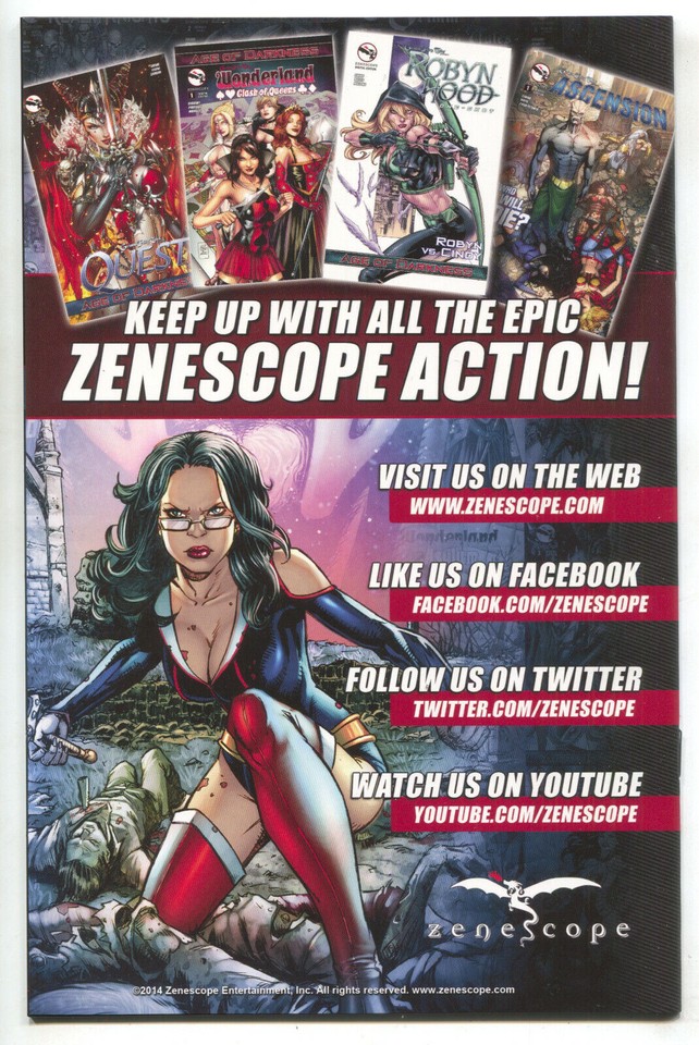 Grimm Fairy Tales Wonderland 25 D Zenescope 2014 NM Nei Ruffino GFT GGA ...