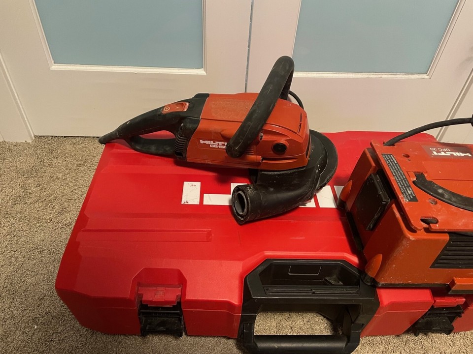 Hilti DG 150 DG150 Wheel Concrete Grinder & DPC 20 Power Supply 04/2019 ...