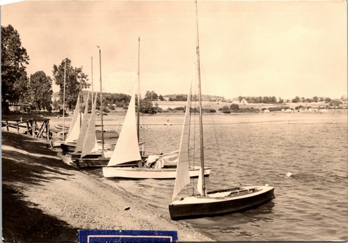 Dam Pirk Talsperre East Germany Postcard used 1967 | eBay