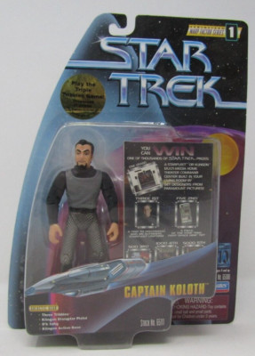 Captain Koloth Star Trek Warp Factor Series 2 Playmates Figure | eBay
