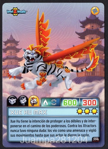 XUE HU MAX #396 CROMO INVIZIMALS CRIATURAS SECRETAS 2023 PANINI | eBay